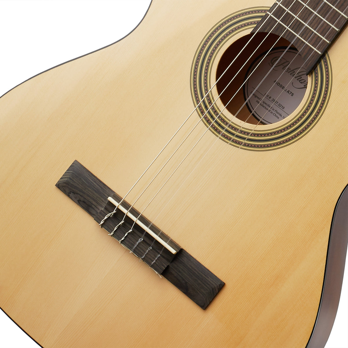 39-inch Classical Acoustic Guitar with Nylon Strings – Ashthorpe.com